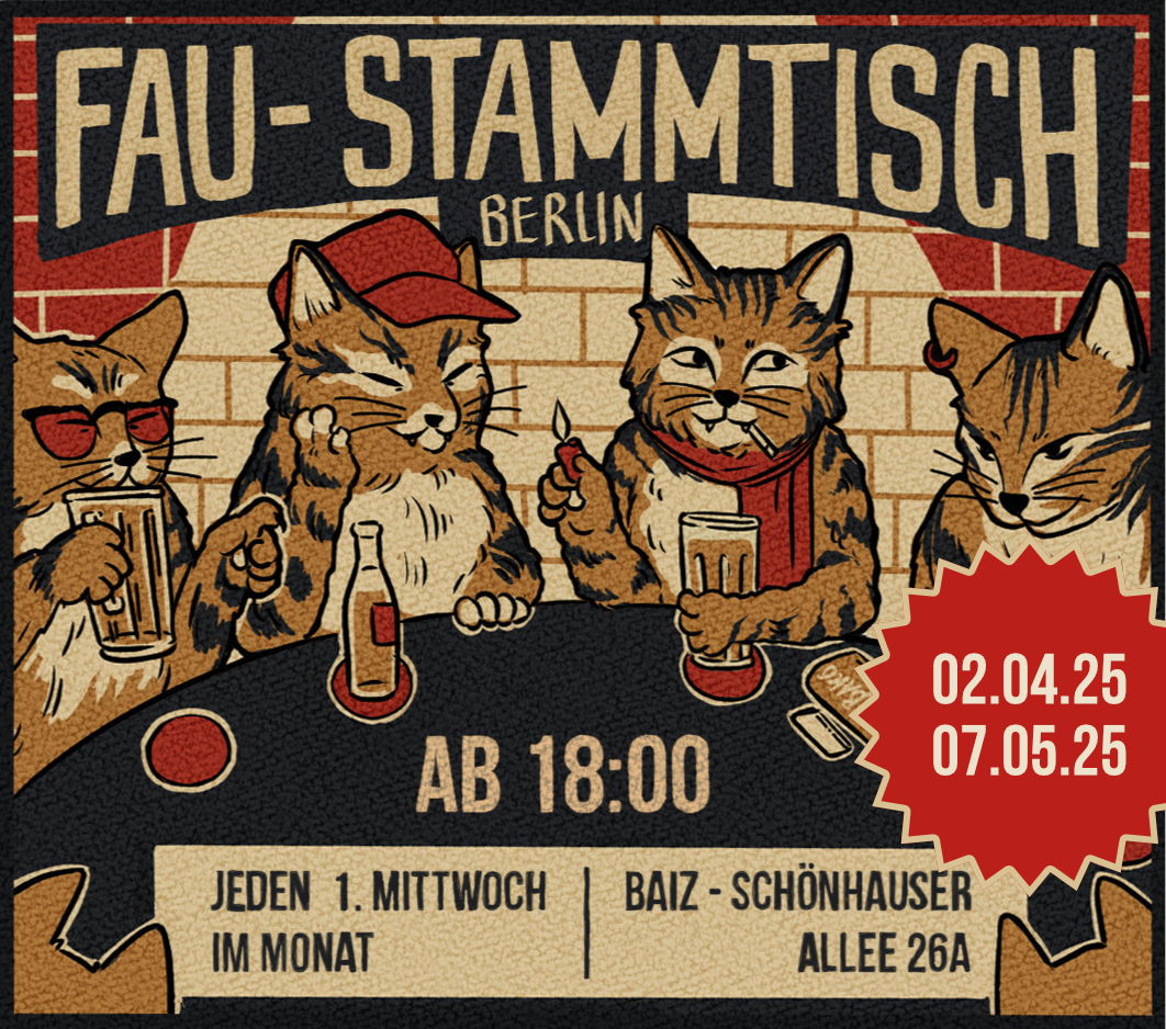 Stammtisch (The regulars’ table) – every 1st Wednesday of the month ...