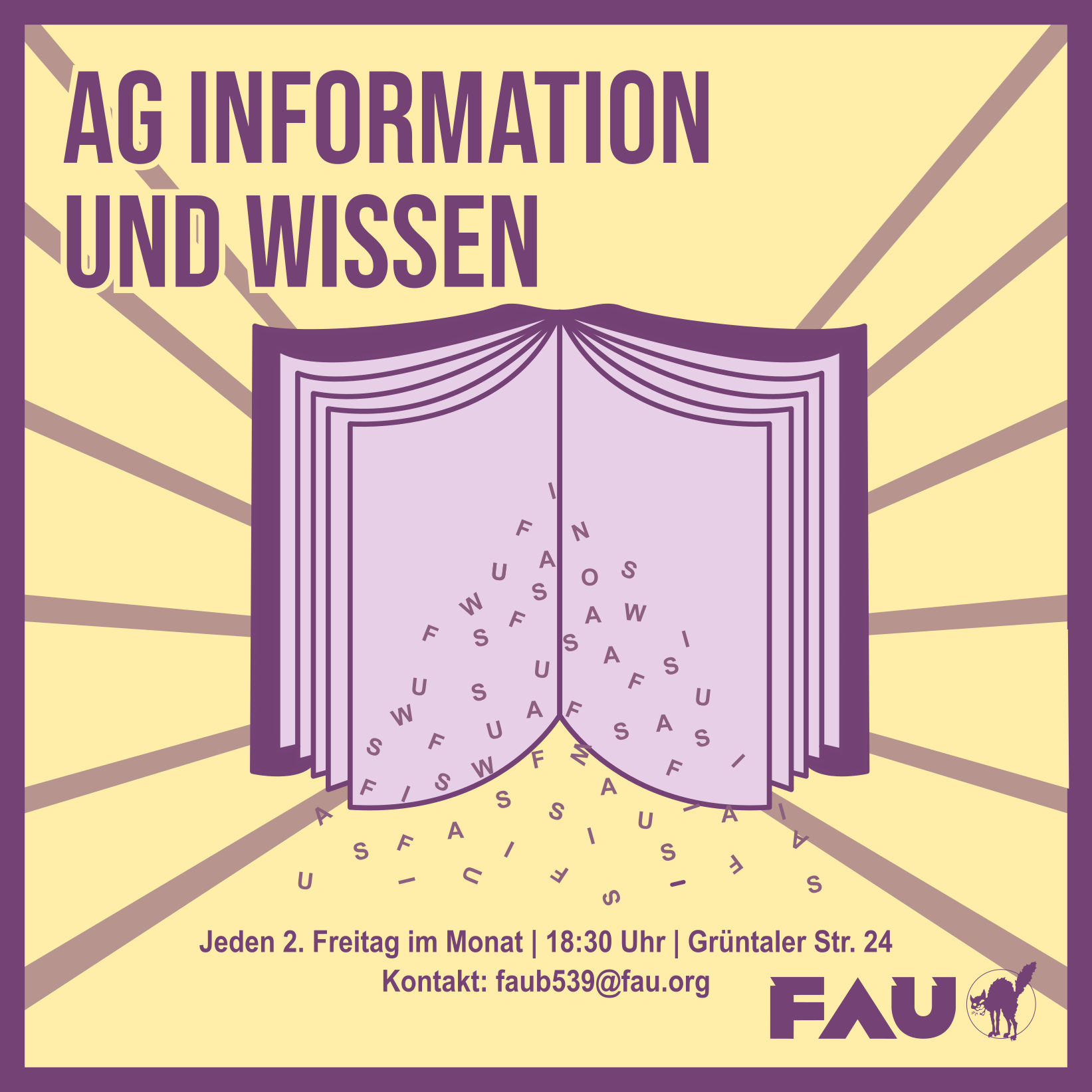 Wissen sammeln, weitergeben, gestalten – Mach mit in der AG Information ...